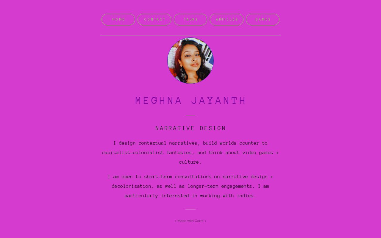 Meghna Jayanth